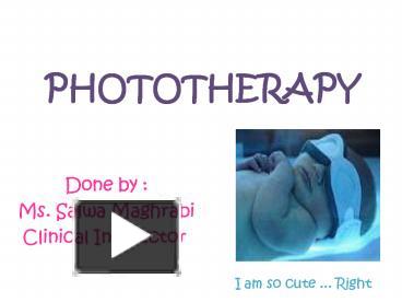PHOTOTHERAPY presentation | free to view