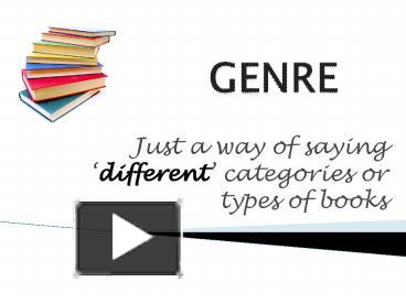 PPT – GENRE PowerPoint presentation | free to view - id: 51cfbd-ZjgzN