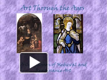 Art Through the Ages presentation | free to download