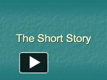 The Short Story presentation | free to download