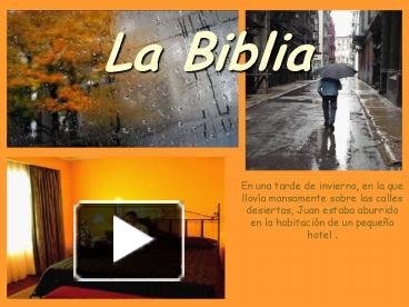 PPT – AG2- La biblia PowerPoint presentation | free to download - id ...