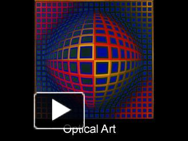Optical Art presentation | free to view