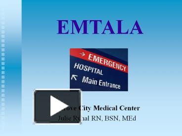 EMTALA presentation | free to download