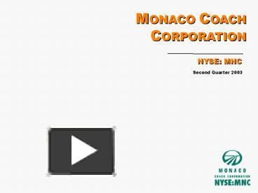 PPT – NYSE: MNC PowerPoint presentation | free to download - id: 54fe-ZWY5Z