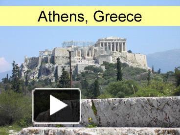 Athens, Greece presentation | free to view