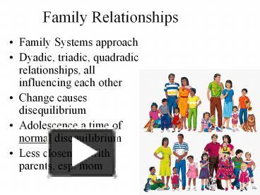 Family Relationships presentation | free to download