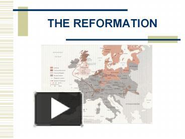 THE REFORMATION presentation | free to download