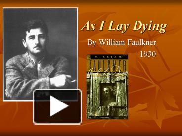 As I Lay Dying presentation | free to view
