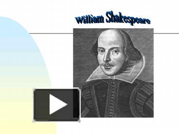PPT – Shakespeare PowerPoint presentation | free to view - id: 573fea-NmZmO
