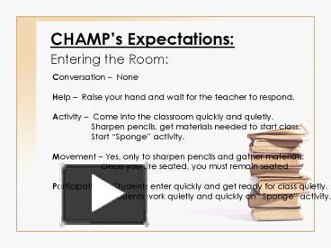 CHAMP presentation | free to download