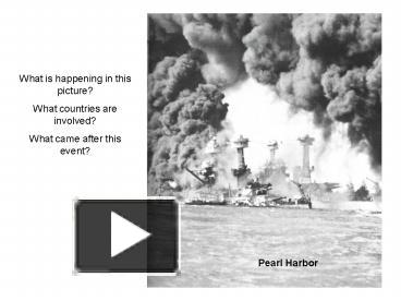 Pearl Harbor presentation | free to view