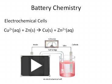 PPT – Battery Chemistry PowerPoint presentation | free to download - id ...