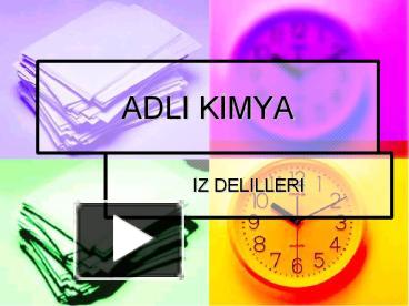 ADLI KIMYA presentation | free to download