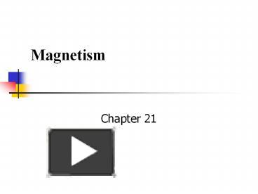 PPT – Magnetism PowerPoint presentation | free to download - id: 59913d-ZGVkM