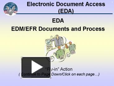 EDA presentation | free to view