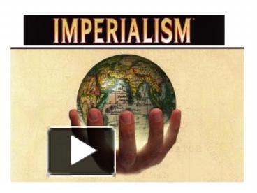 Old versus New Imperialism presentation | free to download