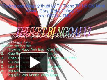 Tru?ng cao d?ng k? thu?t L presentation | free to download