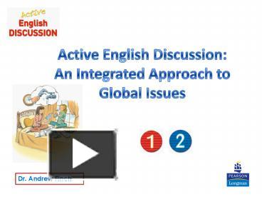 Active English Discussion: presentation | free to view