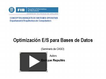 PPT – Optimizaci PowerPoint presentation | free to download - id: 5b3d96-NWFkY