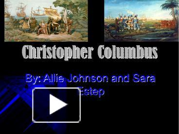 Christopher Columbus presentation | free to download