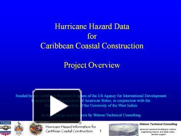 PPT – Hurricane Hazard Information for PowerPoint presentation | free ...