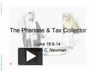 The Pharisee presentation | free to download