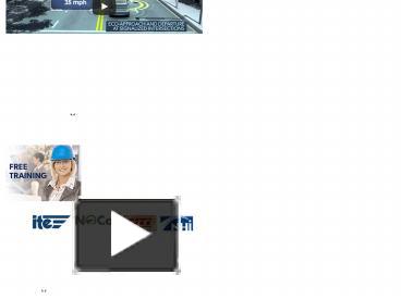 Integrated Corridor Management (ICM) presentation | free to download