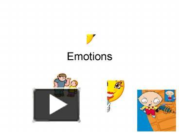 Emotions presentation | free to view