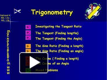 Introduction to Trigonometry presentation | free to download