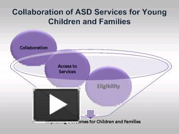 PPT – Collaboration of ASD Services for Young Children and Families ...