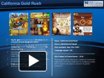 PPT – California Gold Rush PowerPoint presentation | free to download ...