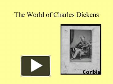 The World of Charles Dickens presentation | free to view