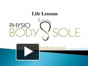 Life Lessons presentation | free to download