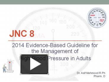 JNC 8 presentation | free to download