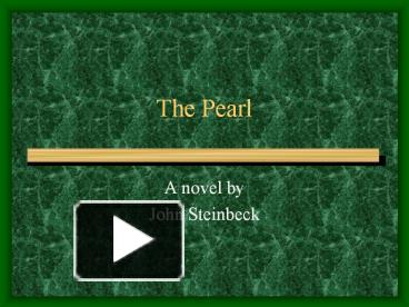 The Pearl presentation | free to download