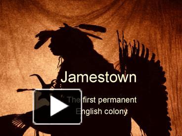 Jamestown presentation | free to view