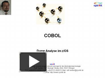 PPT – COBOL PowerPoint presentation | free to download - id: 6158e0-YjIxN
