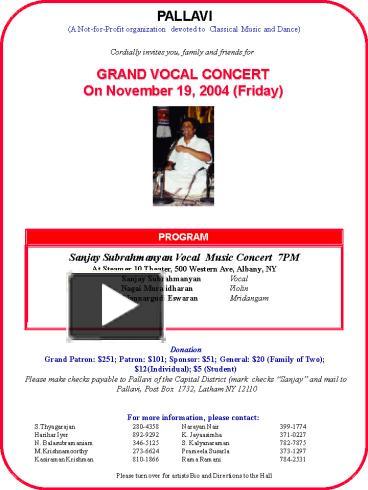 PALLAVI presentation | free to download