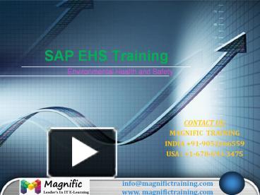 sap ehs online training class presentation | free to download