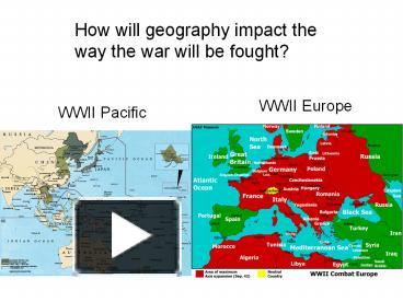 PPT – WWII Europe PowerPoint presentation | free to view - id: 62e6-ZDNiY