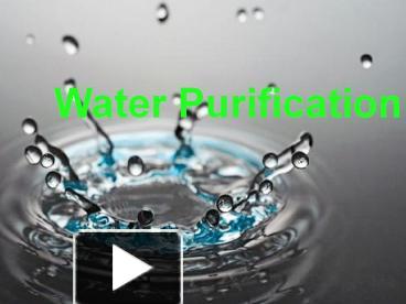 Water Purifier (1) presentation | free to view