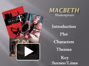 Macbeth presentation | free to download