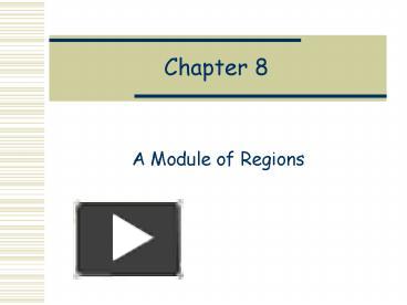PPT – A Module of Regions PowerPoint presentation | free to download ...