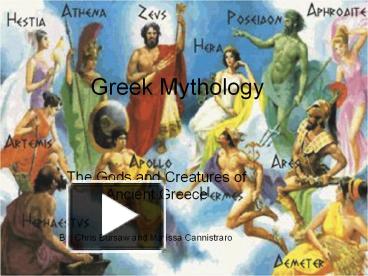 Greek Mythology presentation | free to download