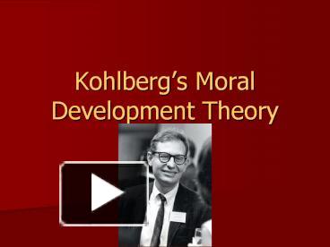 Kohlberg presentation | free to download