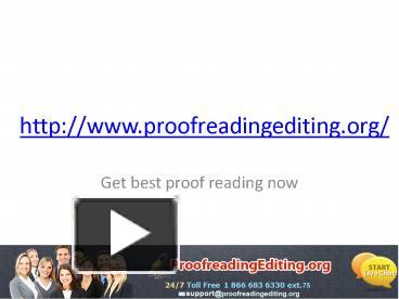 PPT – Editing Proofreading PowerPoint presentation | free to download ...