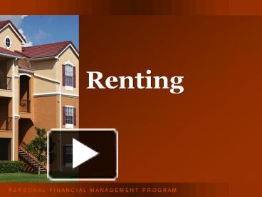 Renting presentation | free to download