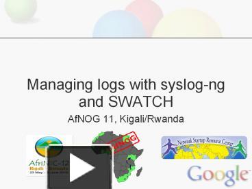 Syslog presentation | free to download