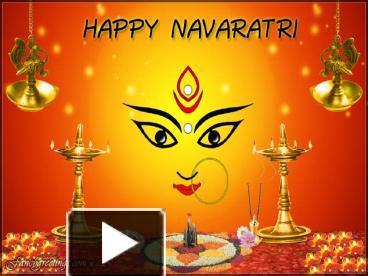 Highlights of Navratri presentation | free to download