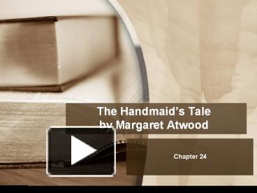 The Handmaid's Tale presentation | free to download
